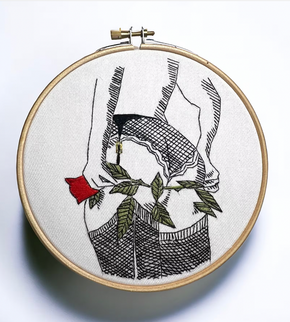 KIT - Dominique / Embroidery Kit – Sip & Sew